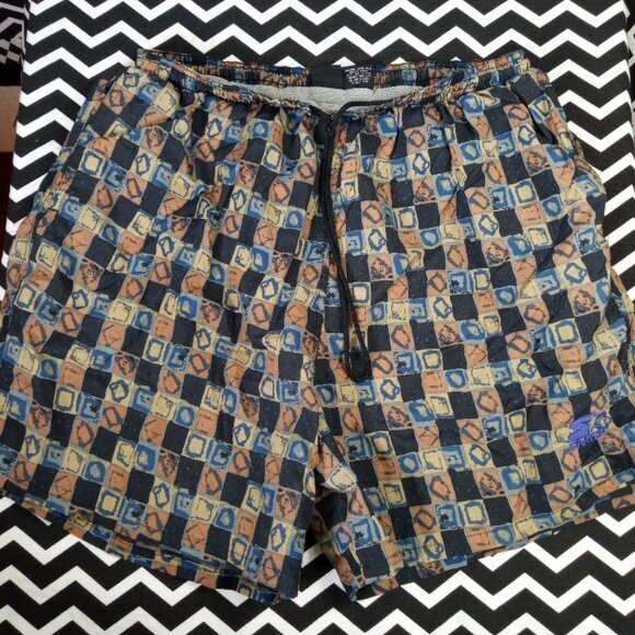 STARTER | Swim | Vintage Starter 9s Retro Swim Trunks Swimsuit Mens Xl ...
